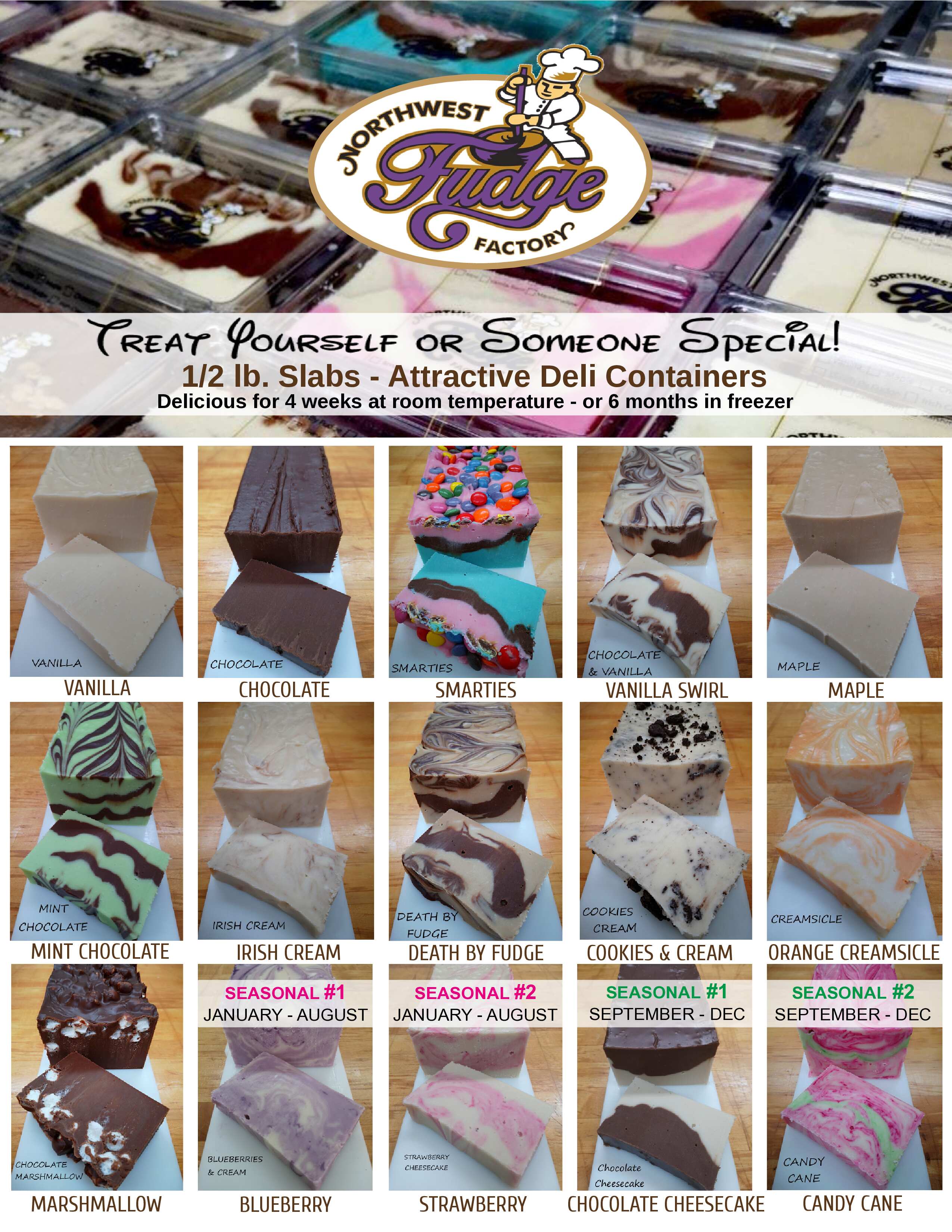 FUNDRAISING WITH FUDGE - 40 % PROFIT – Northwest Fudge Factory