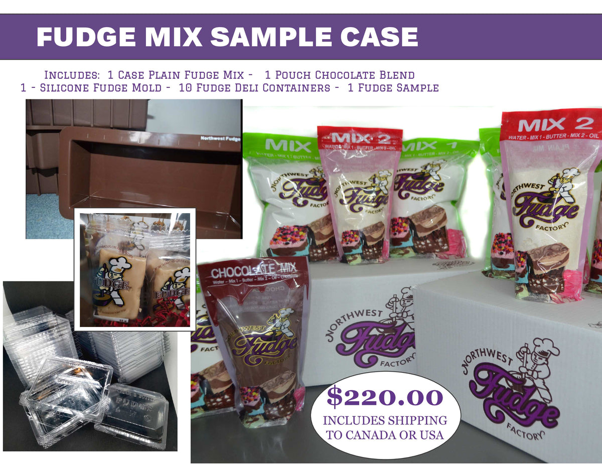 FUDGE MIX - Sample Case - $220.00 – Northwest Fudge Factory