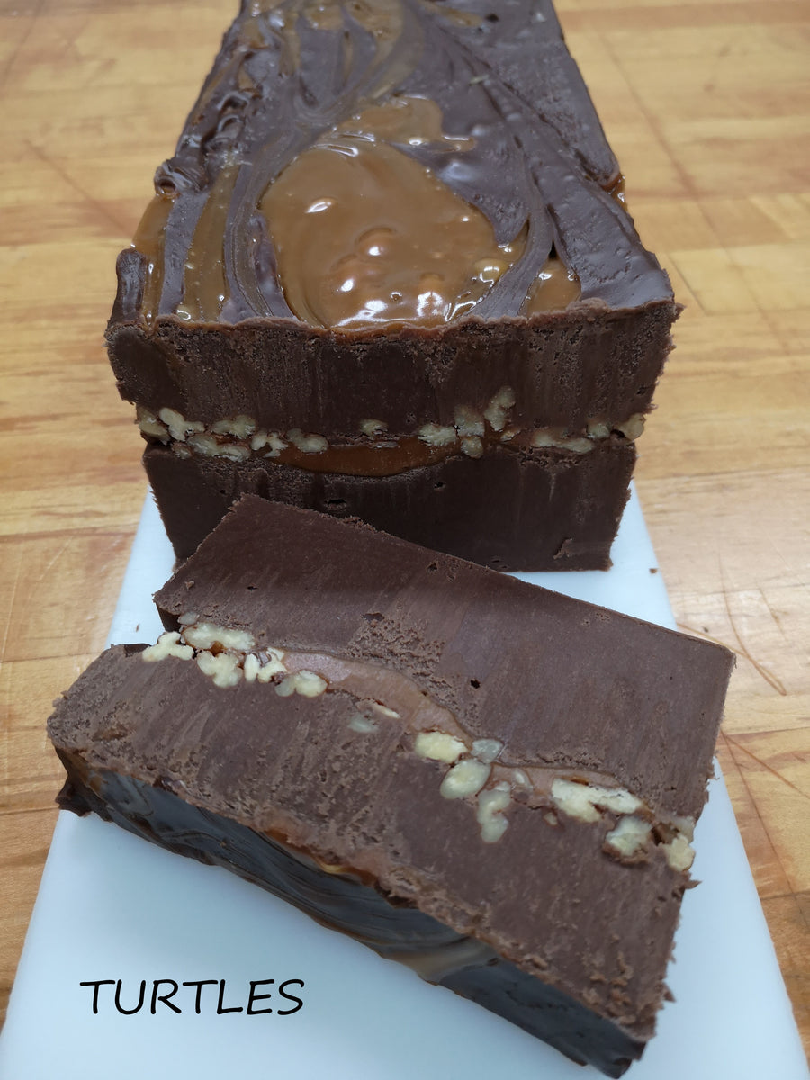 Bulk 5 lb. Slab - Turtles - $38.50 – Northwest Fudge Factory